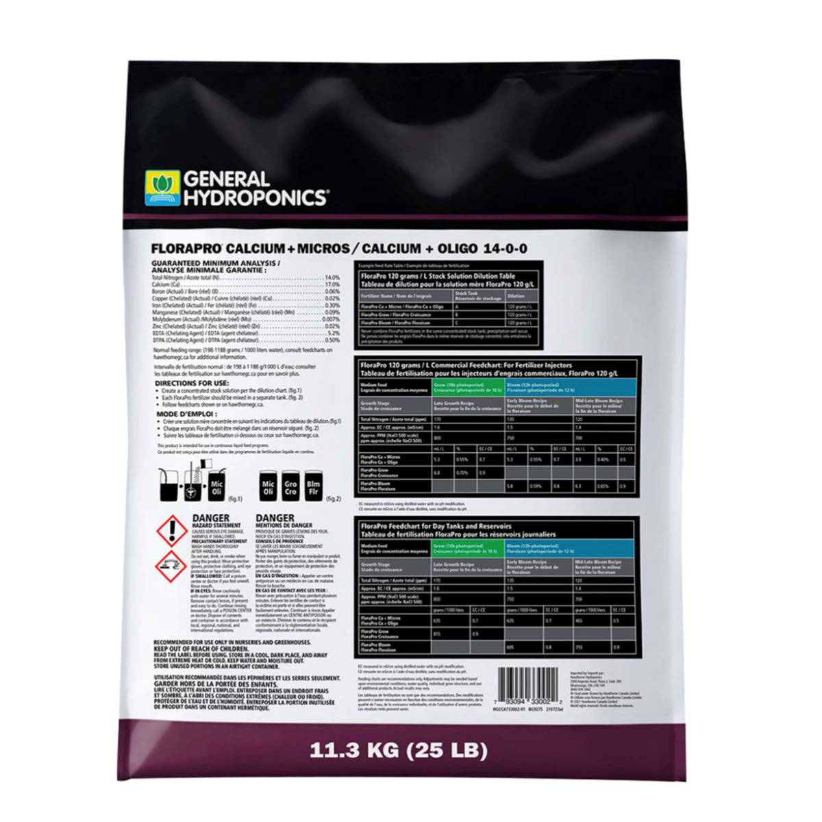 General Hydroponics FloraPro Calcium + Micros – HYDROTECH HYDROPONICS
