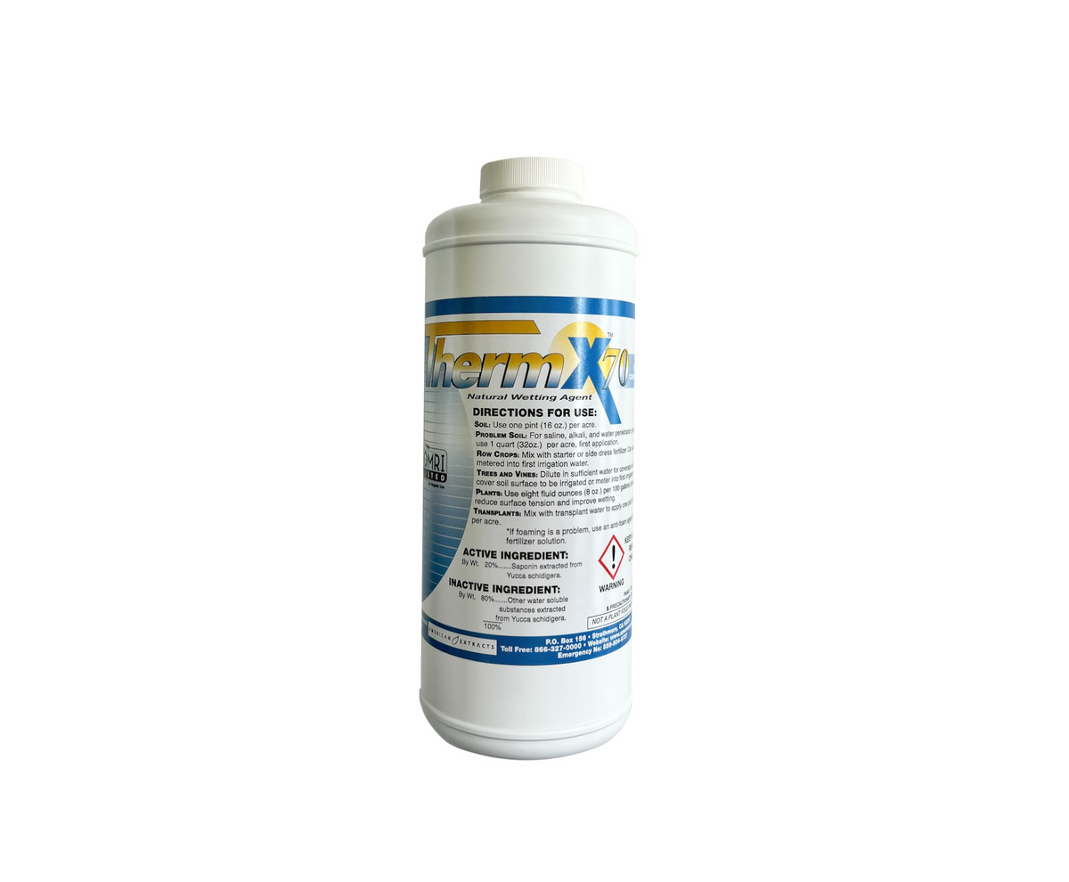 ThermX-70 Yucca extract surfactant – HYDROTECH HYDROPONICS