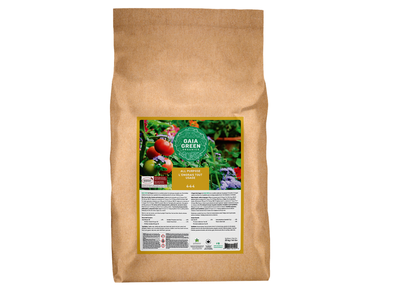 Gaia Green All Purpose Fertilizer – HYDROTECH HYDROPONICS