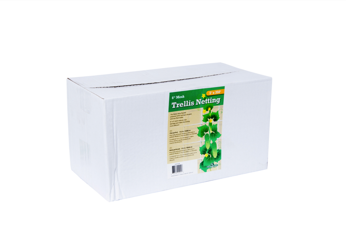 Trellis Netting 6" Mesh, woven, 5' x 350' – HYDROTECH HYDROPONICS